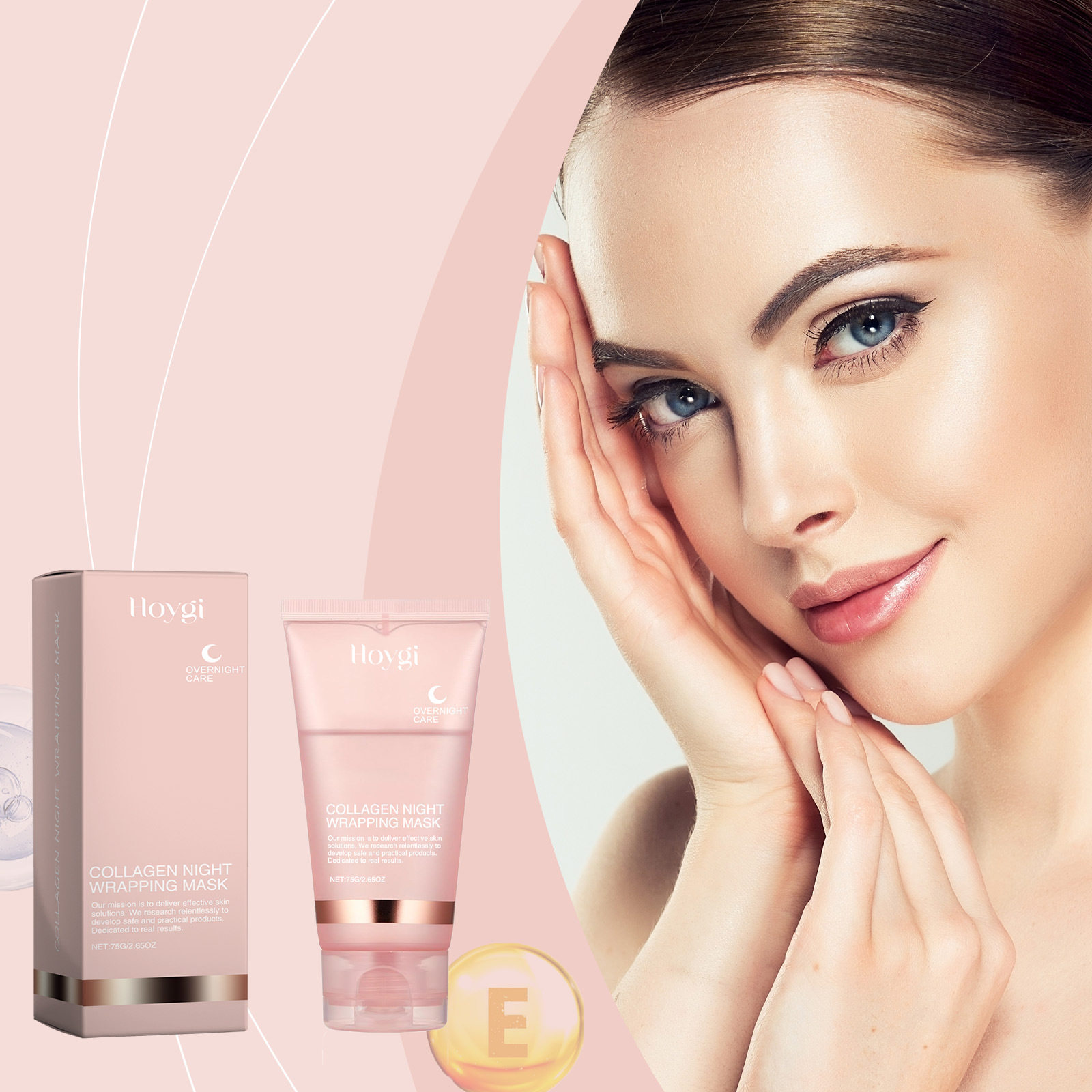 Collagen Peeling Tear Mask Moisturising Nourishing Beauty Cl