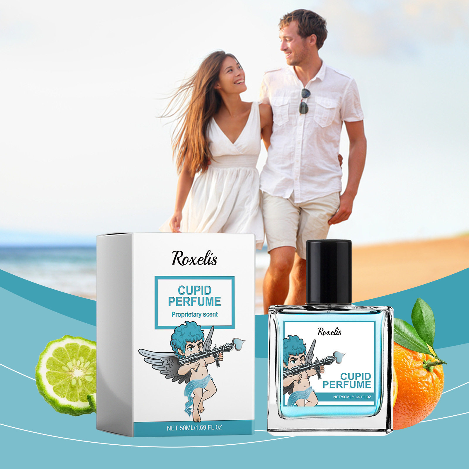 Cologne Cupid Perfume Spray Mild Eau de Toilette Couple Dati
