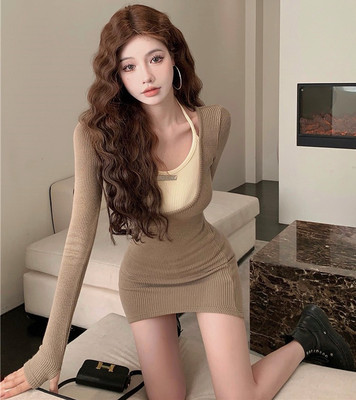 实价辣妹气质拼接两件显瘦百搭包