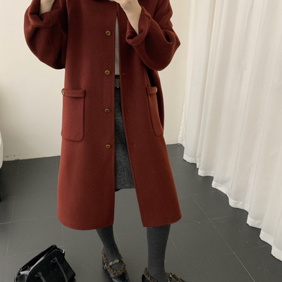 UP-高品质10.1羊绒韩系简约不挑人羊毛外套(含89.9澳毛)26lq0908