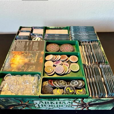 诡镇奇谈版图版桌游收纳