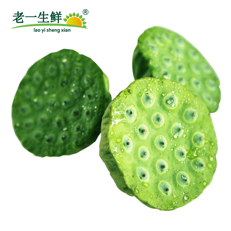 【老一生鲜】新鲜莲蓬500g泡茶莲子煮粥新采莲蓬