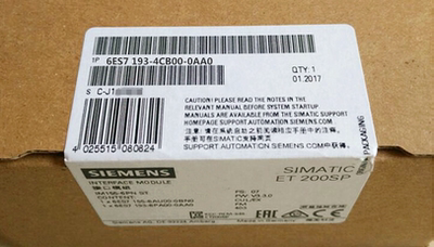 西门子1P6ES7193-4CB00-0AA0原装正品终端模块6ES71934CB000AA0