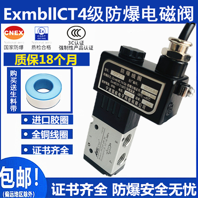 GT4防爆电磁阀3V210-08DC24V