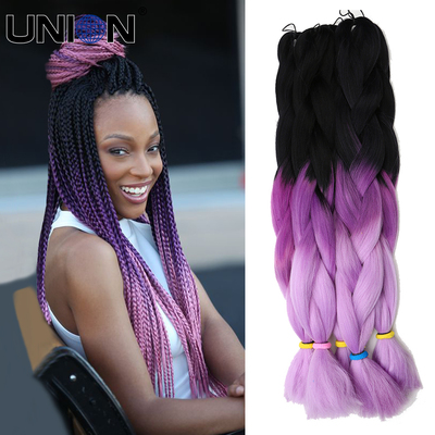 x-pression Jumbo braids hair extensions 黑人假发 脏辫大辫子