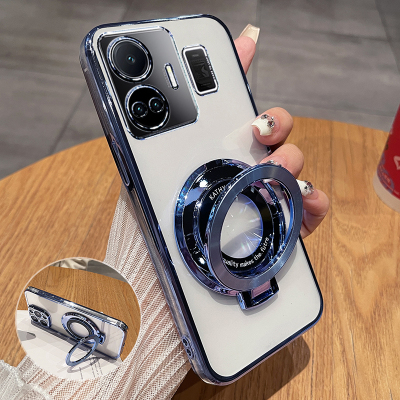 真我GTneo5硅胶透明电镀手机壳