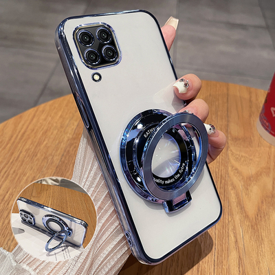 华为nova6se硅胶透明电镀手机壳