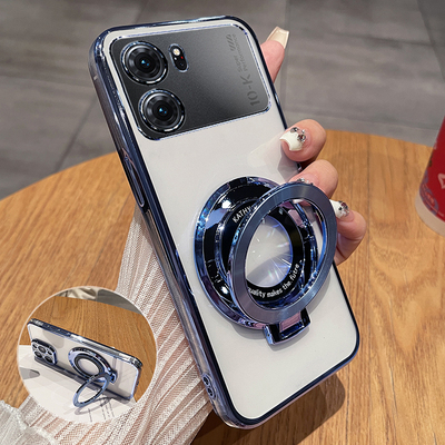 oppoK10硅胶透明电镀手机壳