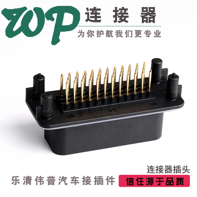 汽车连接器接插件35P芯 776231-1 全镀金直针座