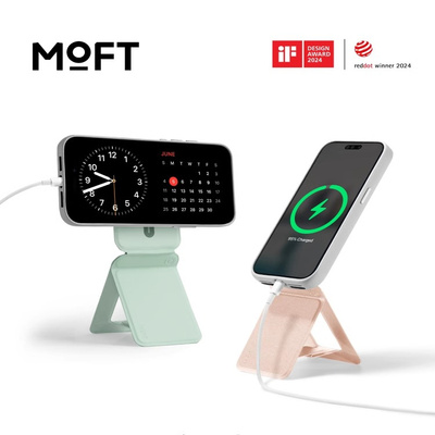 MOFT磁吸手机支架创意多功能拍摄直播便携三脚架手机支架桌面背贴