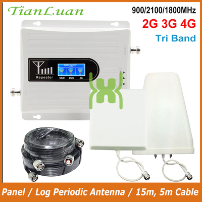 New 900mhz 1800mh 2100mhz  2G 3G 4G Signal repeater network