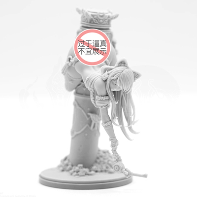 75mm  Beauty Soldier 女神系列 树脂兵人(原特白模) A-1966