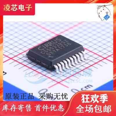 CS5532BSZ CS5532 SSOP-20 模数转换器 原装正品 CS5532-BSZ
