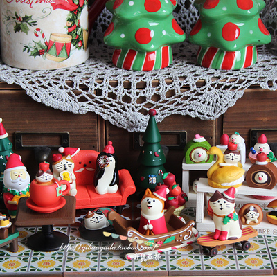 少女心decole小物圣诞手办摆件