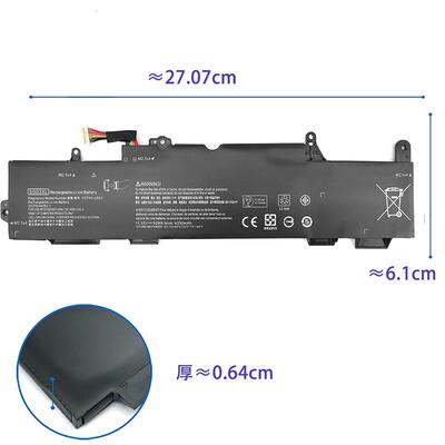 适用于EliteBook735 745 830 840 846 G5 ZBOOK SS03XL笔记本电池