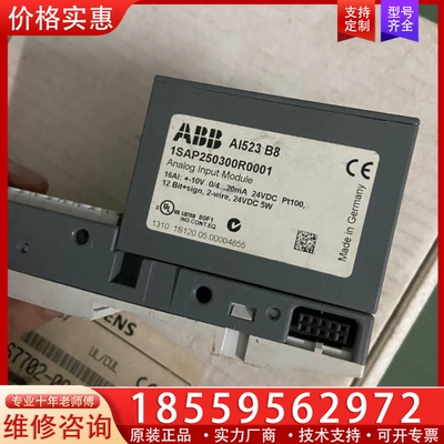 1SAP250300R0001 AI523 B8 模块 ~询价