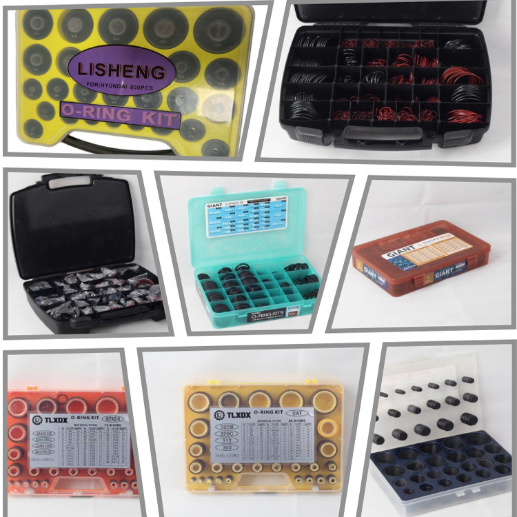 氟胶O型圈修理盒油封密封圈挖机进口O盒
