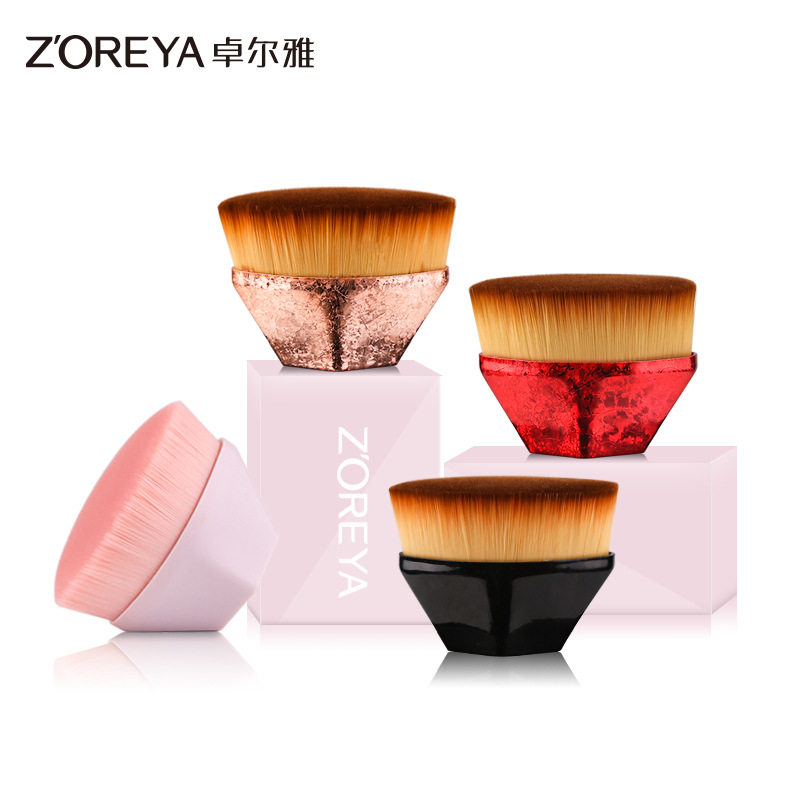 ZOREYA卓尔雅新款55号魔术粉底刷便携上妆不吃粉大平面刷子化妆刷