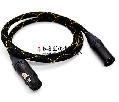 卡侬线XLR麦克风连接声卡线