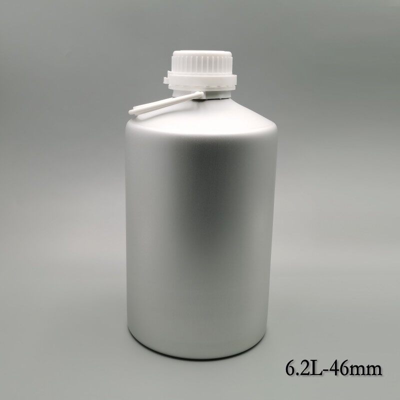 水容量6.2L精油容量5kg铝桶香精铝瓶香料铝罐化工原料防盗罐 免邮