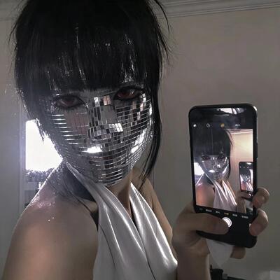 覆面系全脸镜具性感禁欲