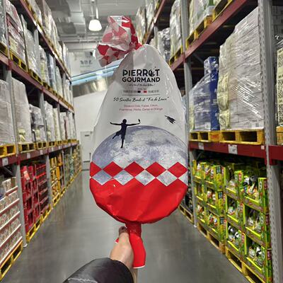 山姆代购倍乐果缤纷棒棒糖糖果