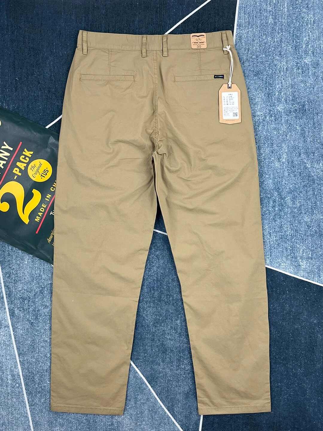 Spring and Summer Thin Classy pure cotton Stretch Casual Pants Men's ...