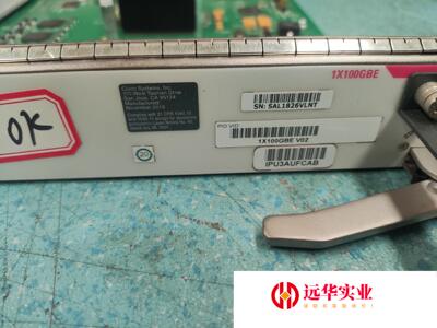 1X100GBE  Cisco2手CRS机箱接口板卡