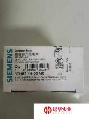 西门子接触器式继电器3TH8244-0XM0