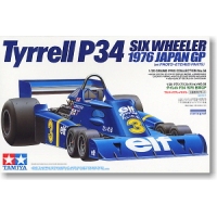 田宫拼装汽车模型 1/20 F1方程式赛车 Tyrell P34 日本站 20058