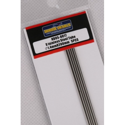 HobbyDesign 蚀刻片 不锈钢改造管 1.4*200mm HD05-0017