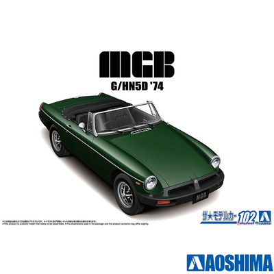 青岛社模型 1/24  BLMC G/HN5D MG-B MＫ-3 '74 跑车  06881