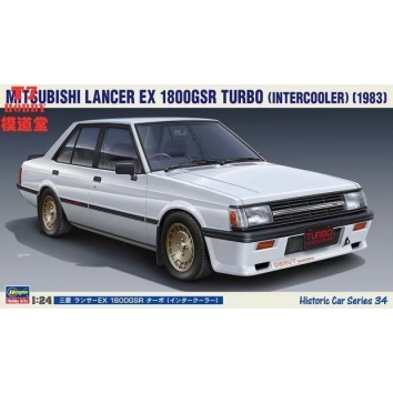 长谷川1/24拼装车模三菱Lance