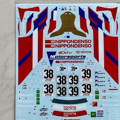 SK Decals水贴 1/24 Toyota Corona EXiV JTCC 1995 配田 SK24198
