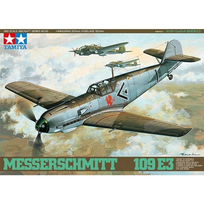 特价 田宫拼装模型 1/48 德国 109 E-3 战斗机 61050