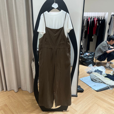欧洲站2026夏T恤阔腿裤套装女