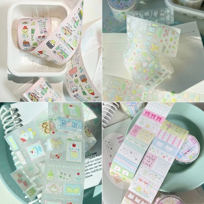 手帐切膜胶带萌力胶囊