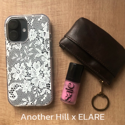 AnotherHillxELARE 原创法式复古白色蕾丝透明贝贝壳