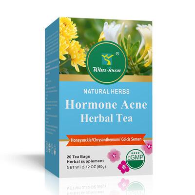Winstown Hormone Acne Relief Herbal Tea Balance Soothes 样品