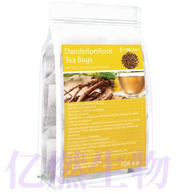 Dandelion Root Tea Bags蒲公英根茶包30包 蒲公英茶 婆婆丁样品