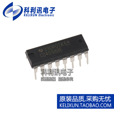 全新原装TI进口 CD4098BE HCF4098BE 直插 单稳多谐振荡器 DIP16
