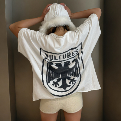 限定YEEZY侃爷Vultures1秃鹫短袖