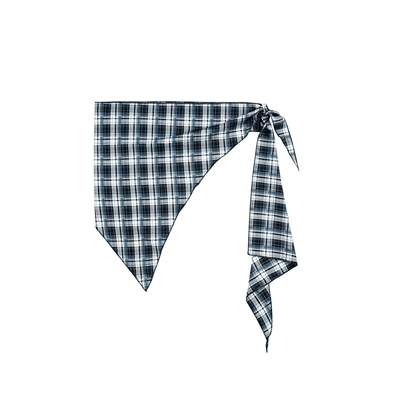 COLDSTONE 格纹方巾屁帘百搭叠穿神器