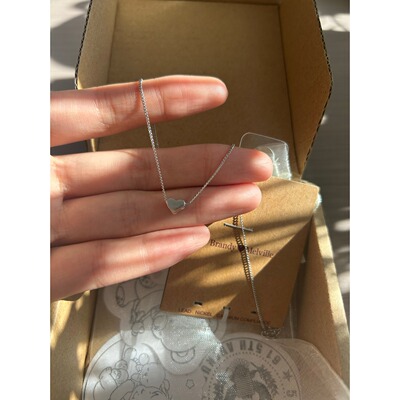bm项链女生新款精致小爱心吊坠choker国内代购正品brandymelville