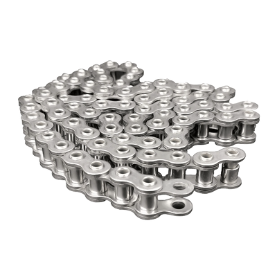 不锈钢空心链条4分08B