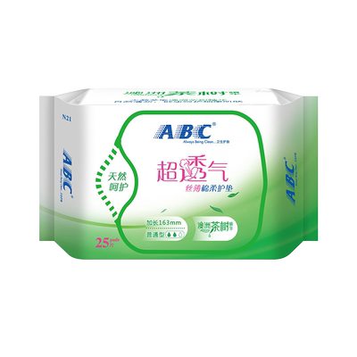 ABC丝薄棉柔护垫163mm