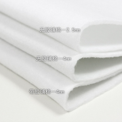 韩国进口厚薄铺棉 拼布diy用定型棉 粘棉 包包夹棉 50*110cm