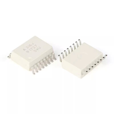 原装正品 贴片 HCPL-316J-500E SOP-16 IGBT栅极驱动器光电耦合器