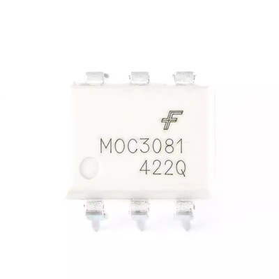 原装仙童 DIP-6 MOC3081M 光电耦合器 三端双向可控硅输出