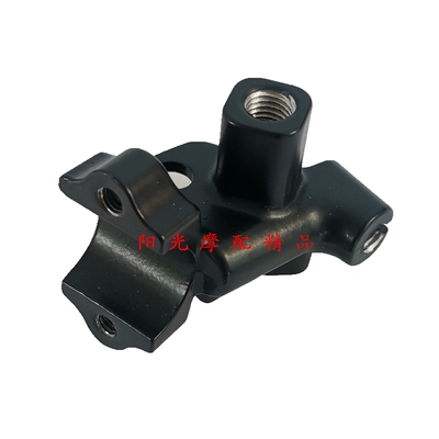 适用HJ150-23C/DM150钻豹HJ125K-2A摩托车离合器手柄座镜座手把座